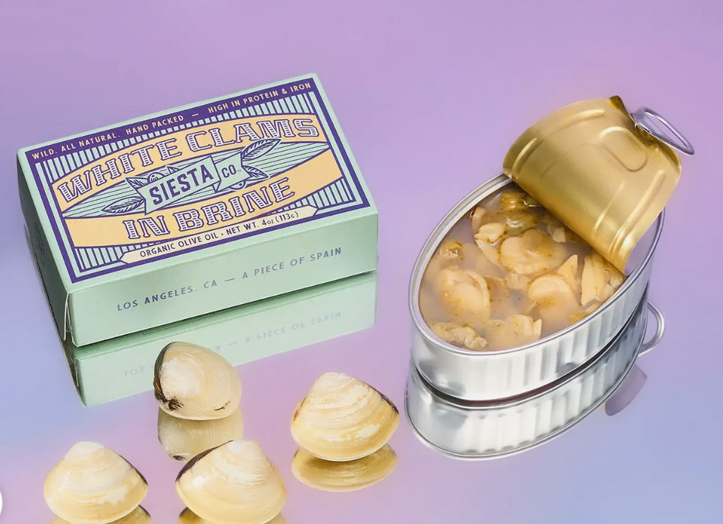 Siesta White Clams in Brine