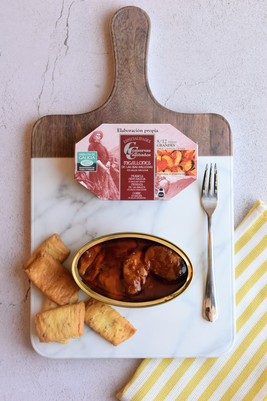 Cambados Especialidades Mussels in Galician Sauce (111g) – Spanish Pig